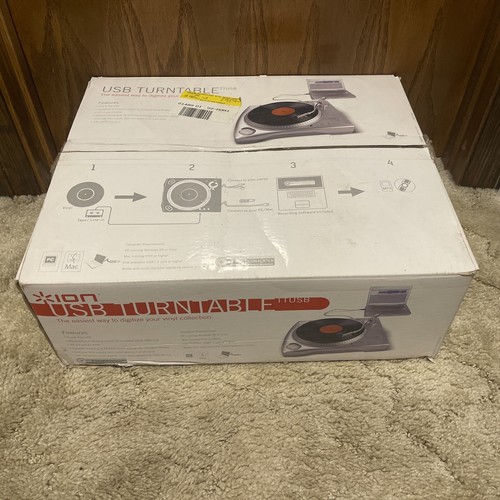 Ion Audio TTUSB 10 Vinyl Recording USB Turntable BRAND NEW | eBay
