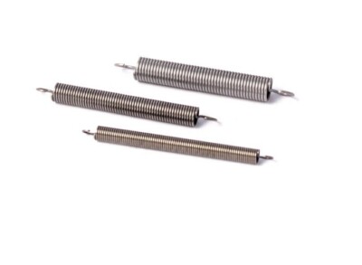 5x Zugfeder mit Haken 75mm Öse Stahlfeder Zugfedern Federn 5 Stk. Ø6 ...