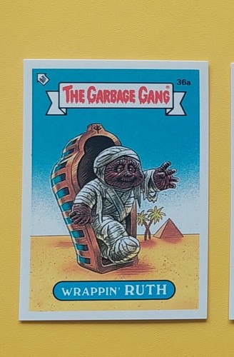 Wrappin' Ruth The Garbage Gang 1985 Series 1 (AUS) 36a TOPPS Card Mint ...