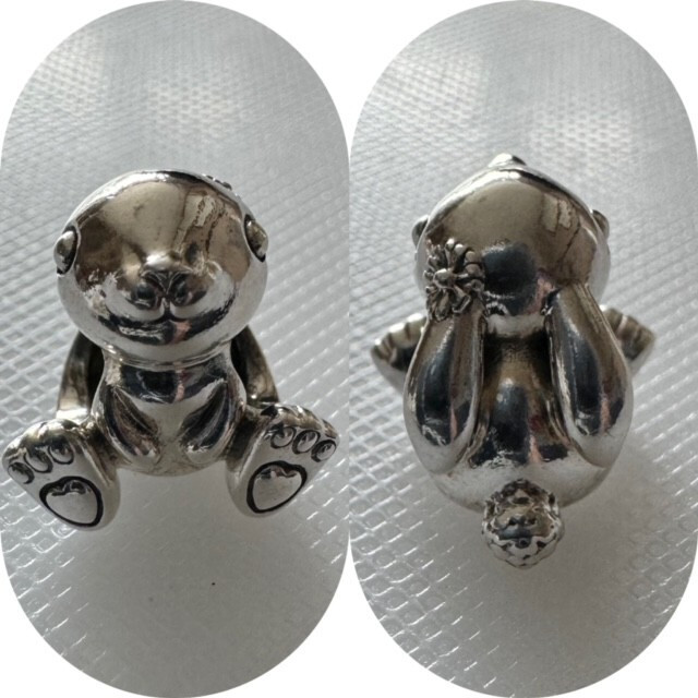 PANDORA DAISY THE RABBIT CHARM REF 798763COO | eBay