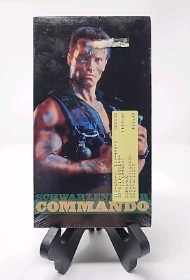 Commando (VHS, 1991) Sealed W/Watermark - Extremely Rare 86162148439| eBay