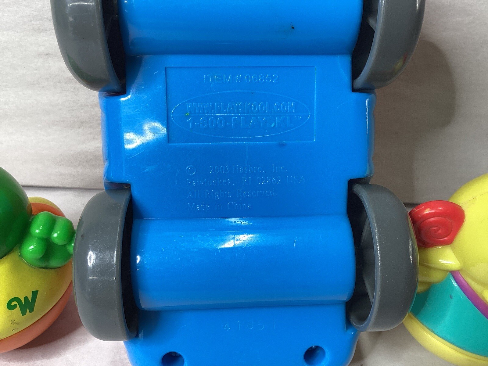 Playskool Weebles Pickup Truck With Two Characters Chicken & Frog ...