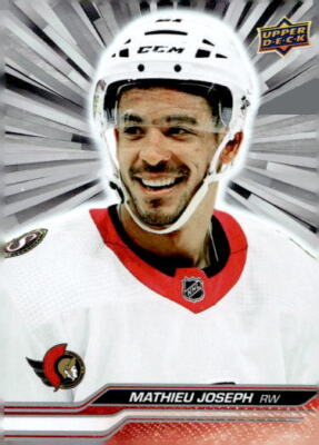 2023 Upper Deck Series 1 Hockey Mathieu Joseph #129 Outburst Silver | eBay