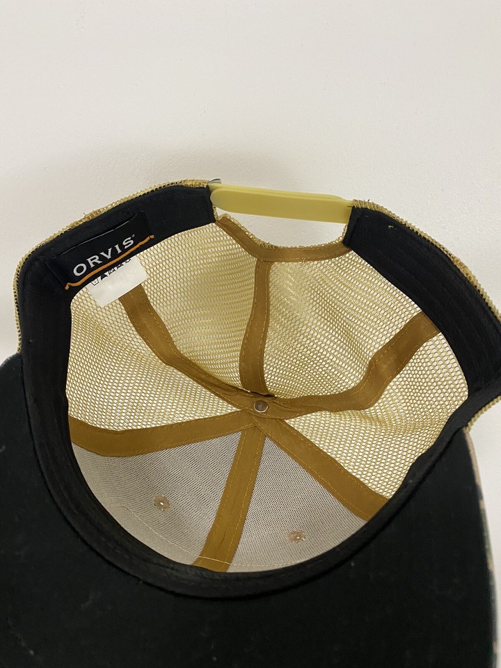 Orvis Camo Fly Drying Patch Unisex Hat Cap Mesh Snapback Trucker Hat ...
