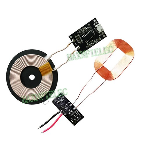 QI 5V 1A Wireless Charging Charger Transmitter +Receiver Power Supply Module | eBay