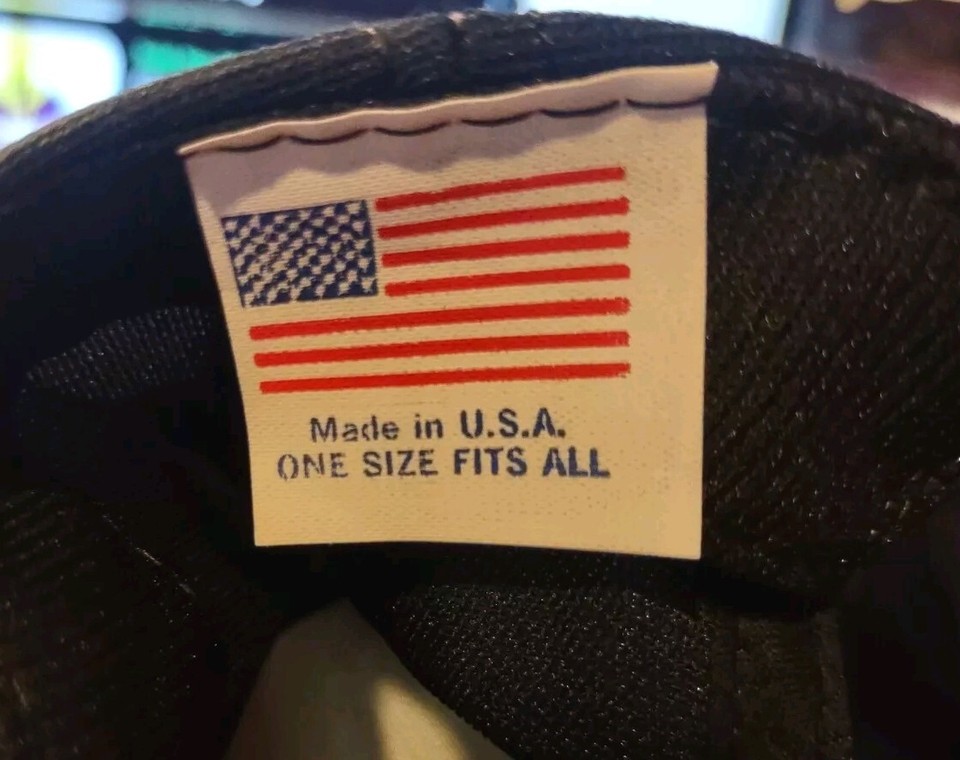 Vintage US Merchant Marine Hat Trucker Snap Back Made in USA One Size ...