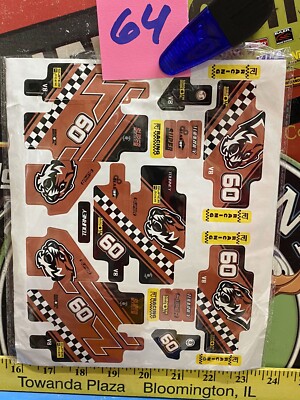Rc Car Decals RJ Racing #60 New 🇺🇸Shipped | eBay