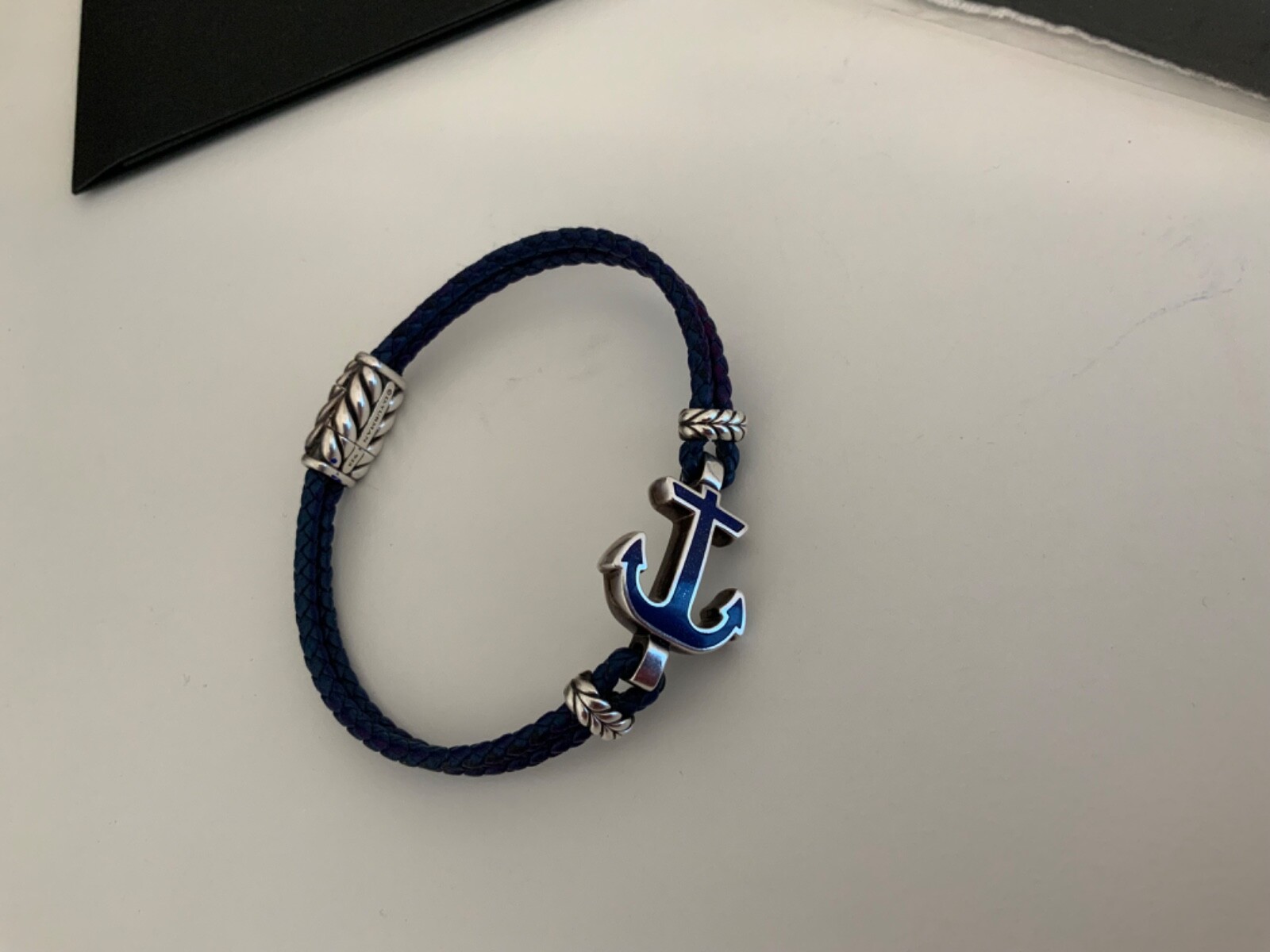 DAVID YURMAN MENS MARITIME ANCHOR .925 STERLING SILVE… - Gem