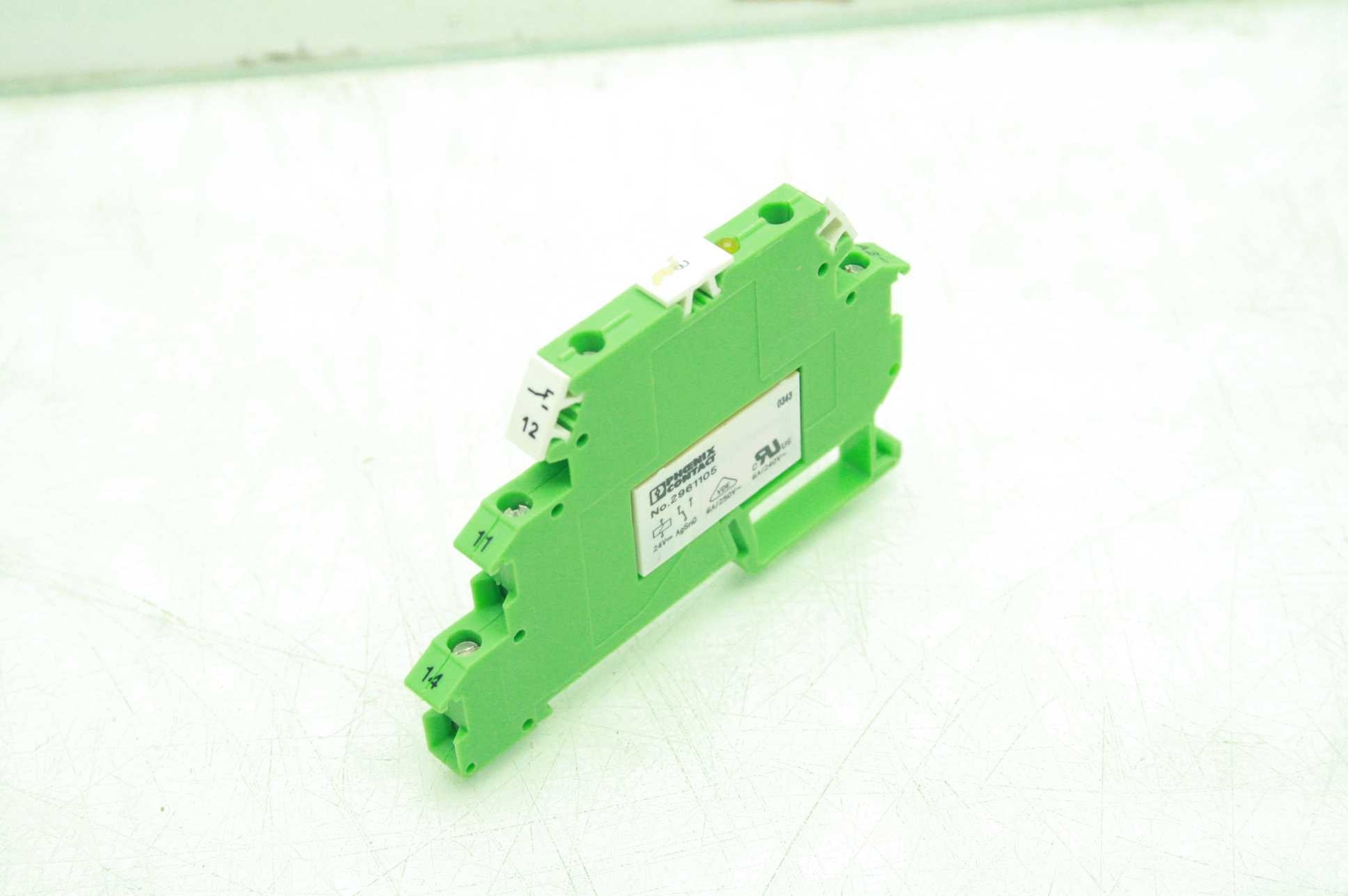 Phoenix Contact DEK-REL-G24/21 Relay Terminal 2964500 w/ 2961105 Relay ...