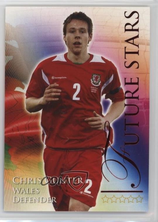 2010 Futera World Football Online - Future Stars Chris Gunter #716 Ruby ...