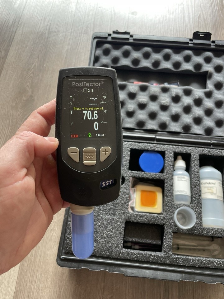 DeFelsko SSTKIT PosiTector SST Soluble Salt Tester Adhesive Patch Kit ...
