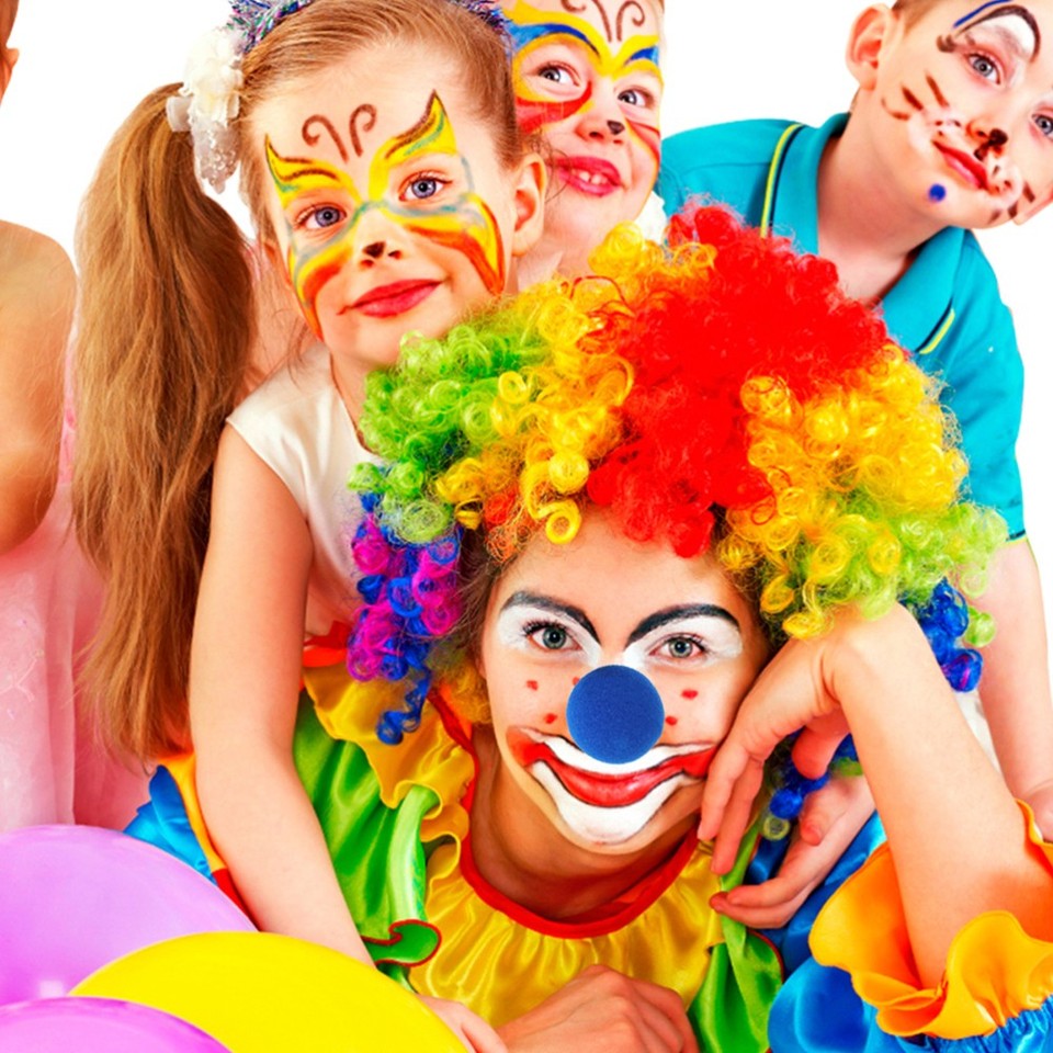 2 Count Clown Nose Prop Red Sponge Staff Professional Props | eBay UK