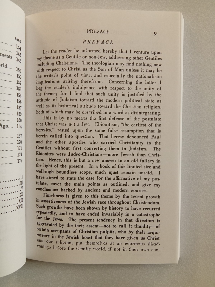 Christ Was Not a Jew: An Epistle to the Gentiles by Jacob Conner | eBay