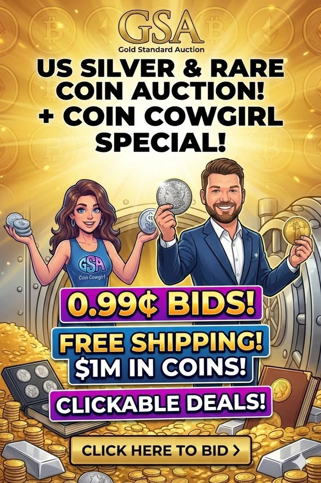 $1 Starts! Rare Coins & Sudden Death Gold Vault w/ Thor, Ryan, Amy ...