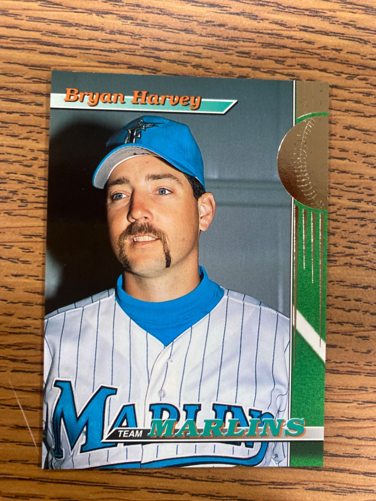 1993 Stadium Club Florida Marlins Bryan Harvey #2 Florida Marlins ...