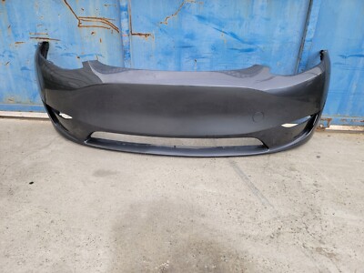 Tesla Model Y Front Bumper Cover 2022-2024 No Sensor Holes Midnight ...