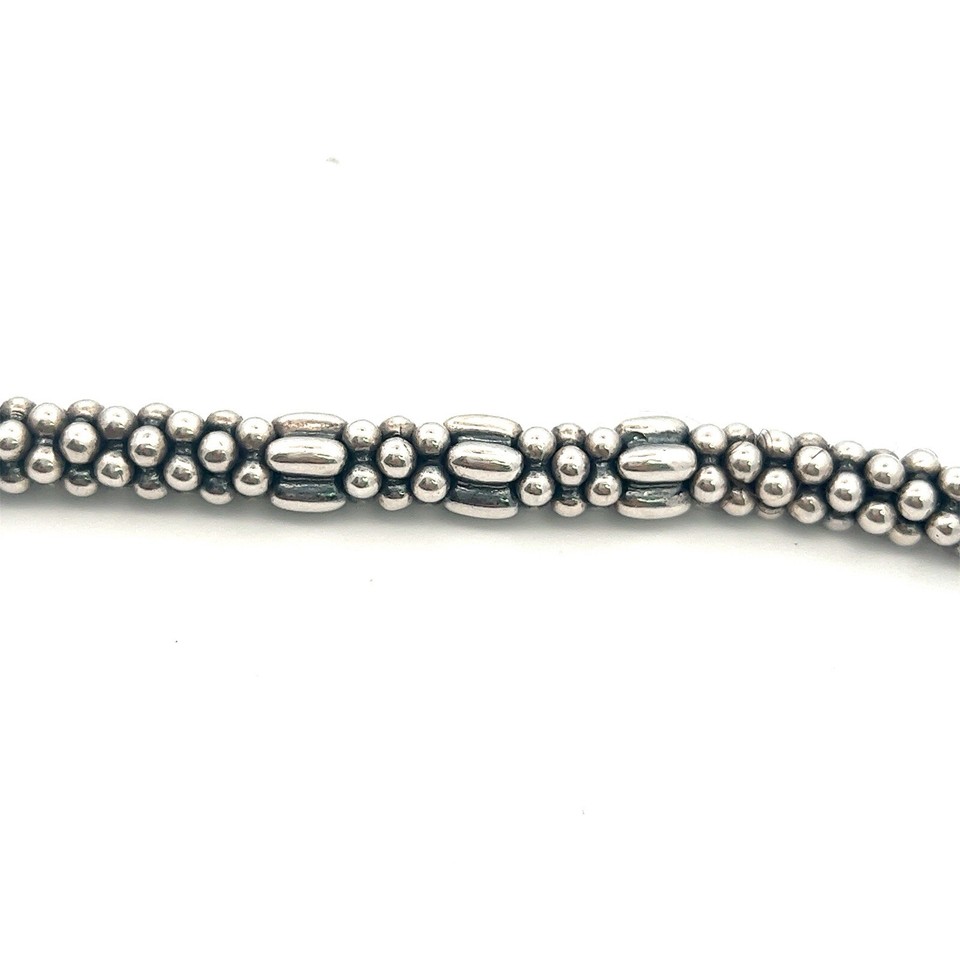 Lagos Caviar 925 Sterling Silver 5mm Necklace L 18’ | eBay