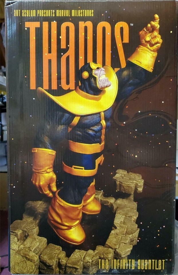 DIAMOND Select Full Size THANOS Statue 158/2500 Art Asylum Marvel ...