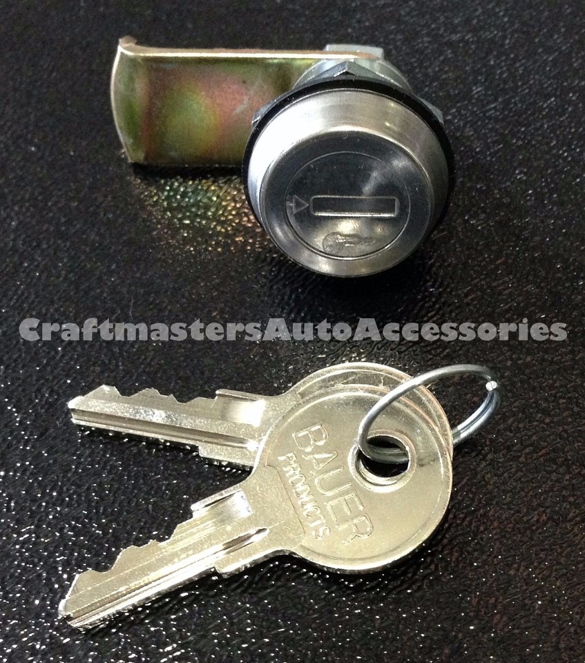 Contractors Truck cap folding T-handle lock cylinder # 711CYL set of 4 ...