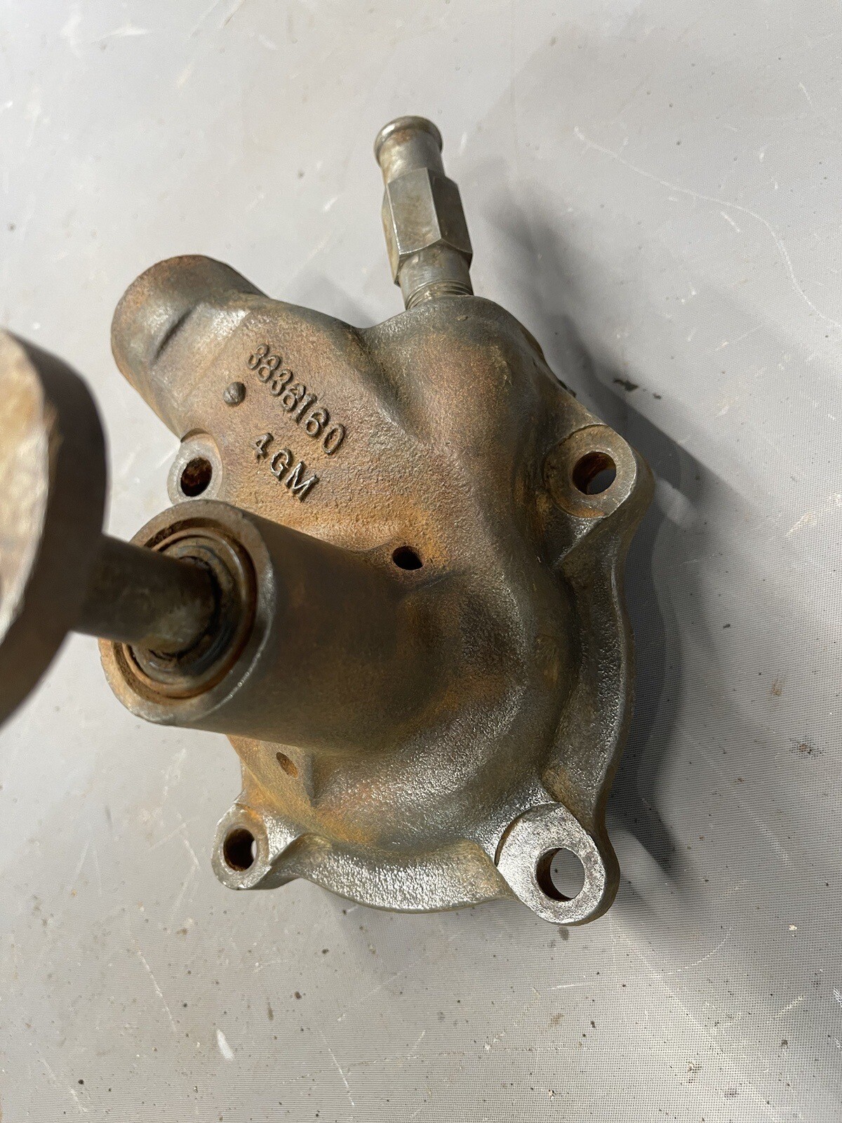 1941-1954 Chevy Truck Corvette BelAir Impala Water Pump 6 Cylinder 235 ...