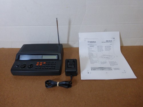 RadioShack PRO-2018 (200-Channel) Desktop Police-Fire-EMS Scanner | eBay