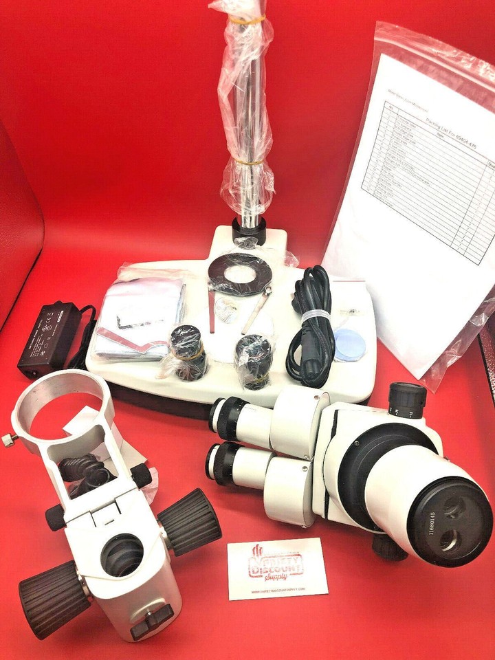 VWR Scientific 89404-476 Stereo Zoom Trinocular Microscope | eBay