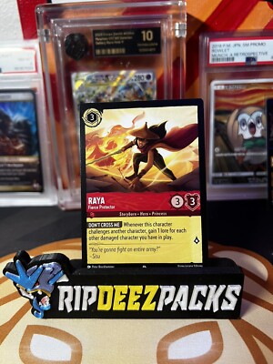 RAYA Fierce Protector - SUPER RARE - Disney Lorcana TCG Ursula's Return ...