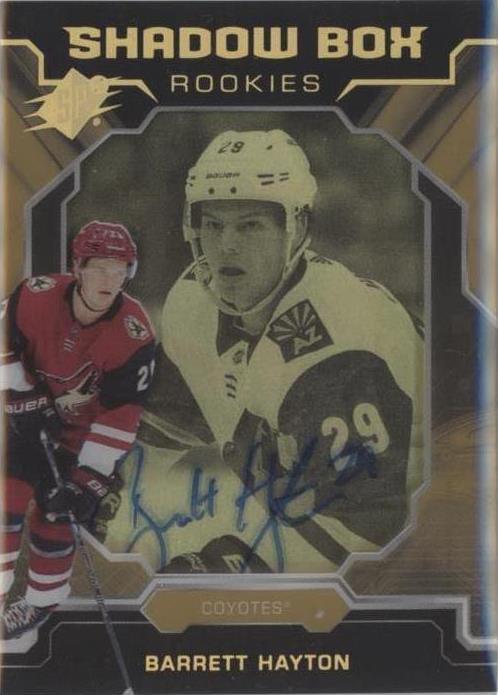 2019-20 SPx - Shadow Box Rookies Barrett Hayton #S-BH Autographs /150 ...