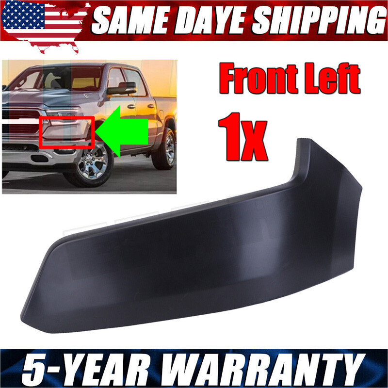 Front Driver Side Bumper End Body Filler Panel For 2019-2022 Ram 1500 ...