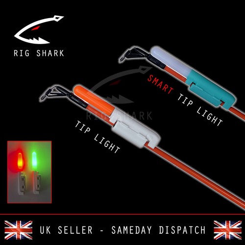 Rig Shark™ LED Sea Fishing Rod Tip Light + SMART Glow Stick Bite ...