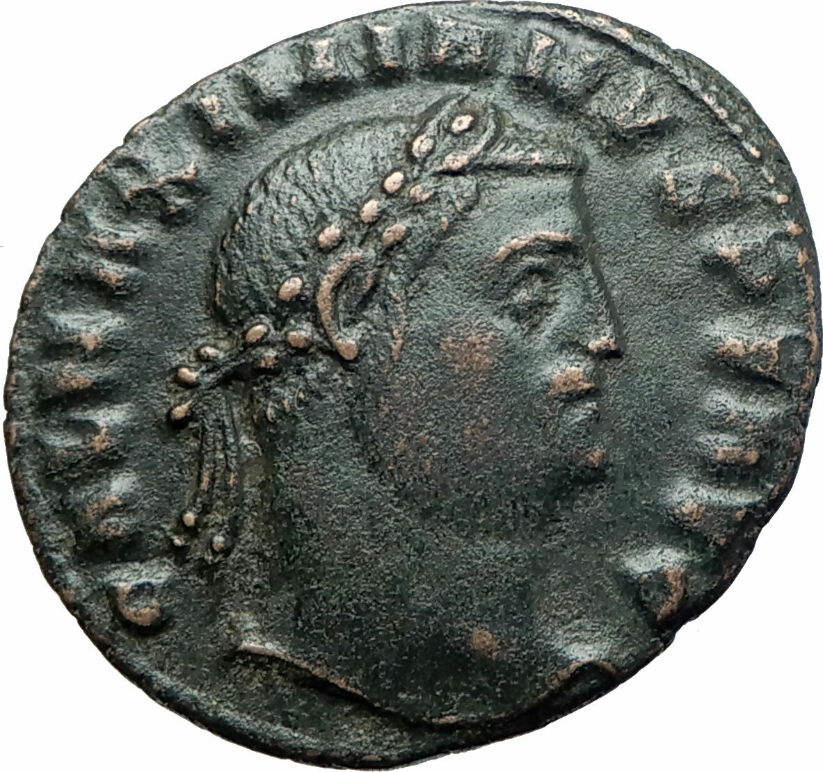 GALERIUS 309AD Cyzicus Authentic Genuine Ancient Roman Coin MARS Trophy ...