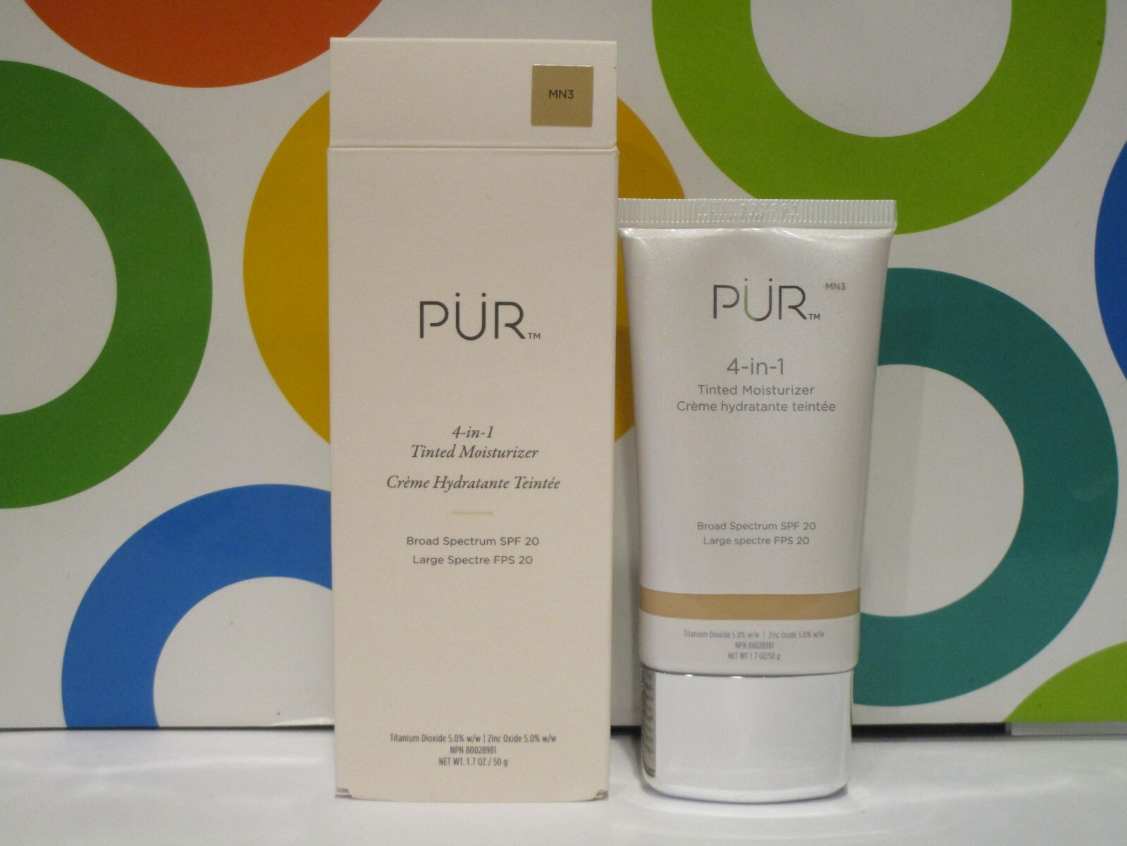 PUR MINERALS ~ 4 IN 1 MINERAL TINTED MOISTURIZER ~ MN 3 ~ 1.7 OZ | eBay