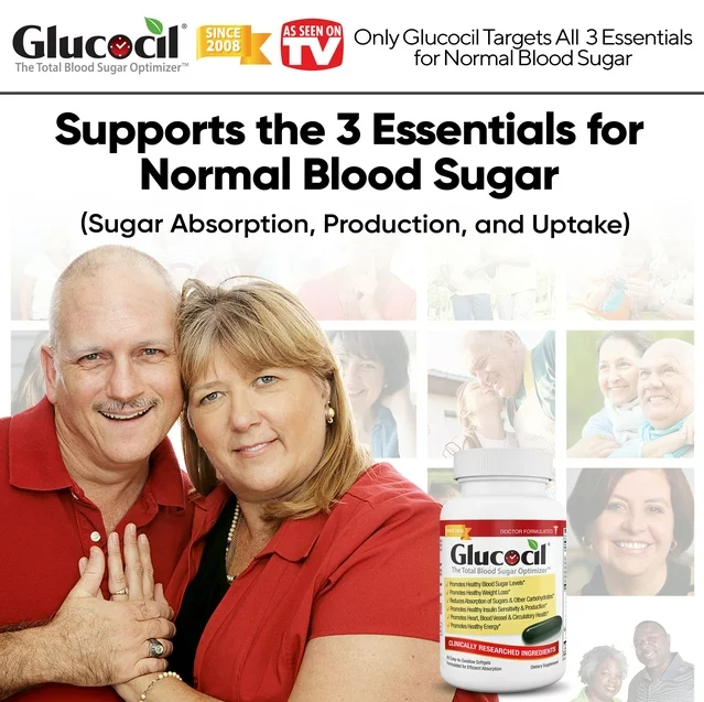 Glucocil Total Blood Sugar Optimizer 60 Softgels- NGL60S for sale ...