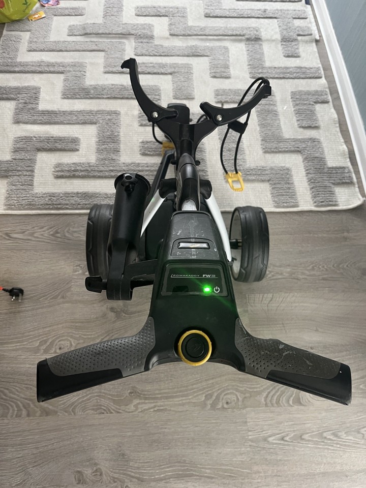 Powakaddy “FW3s” Electric Golf Trolley + Plug n Play Lithium Battery ...