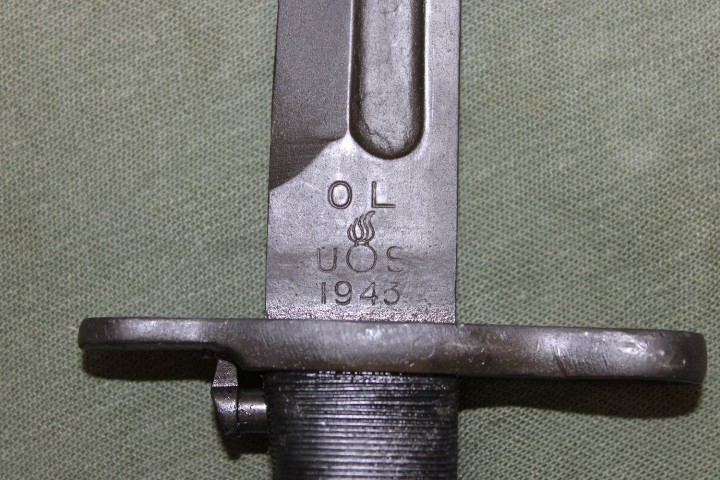 US Military WWII M1 GARAND 03A3 BAYONET ORIGINAL Cut Down 10 INCH OL ...