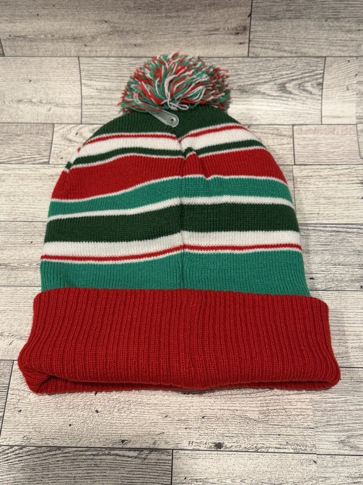 Elf Movie Themed Pom Beanie Hat Buddy Christmas One Size Great Gift ...