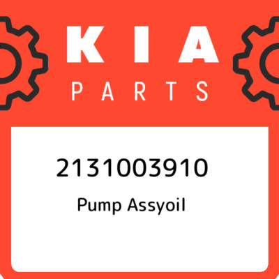 2131003910 Kia Pump assyoil 2131003910, New Genuine OEM Part | eBay