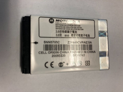 Battery For Motorola i55,i560,i58,i60,i605,i670,i710 1000mAh / 3.70Wh ...
