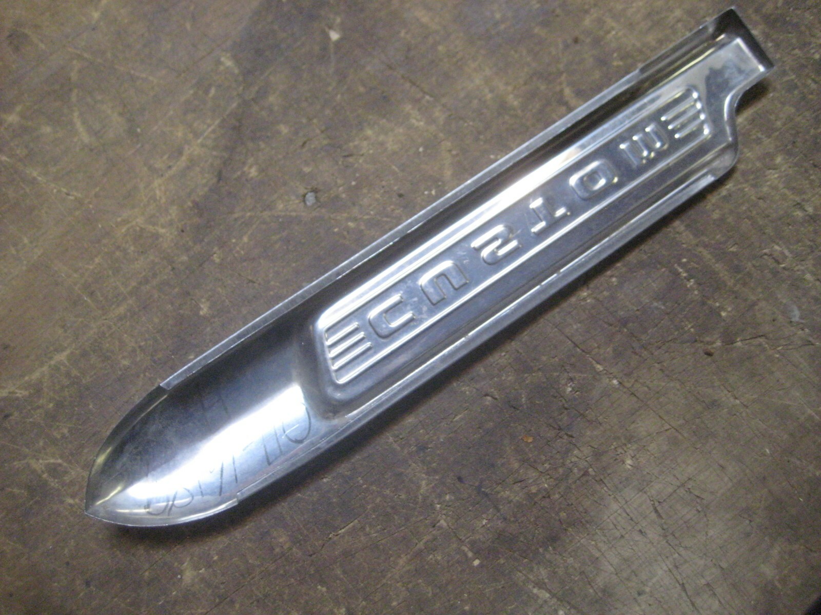 Original 1950 50 Ford Custom Left Fender Trim ~ Spear | eBay