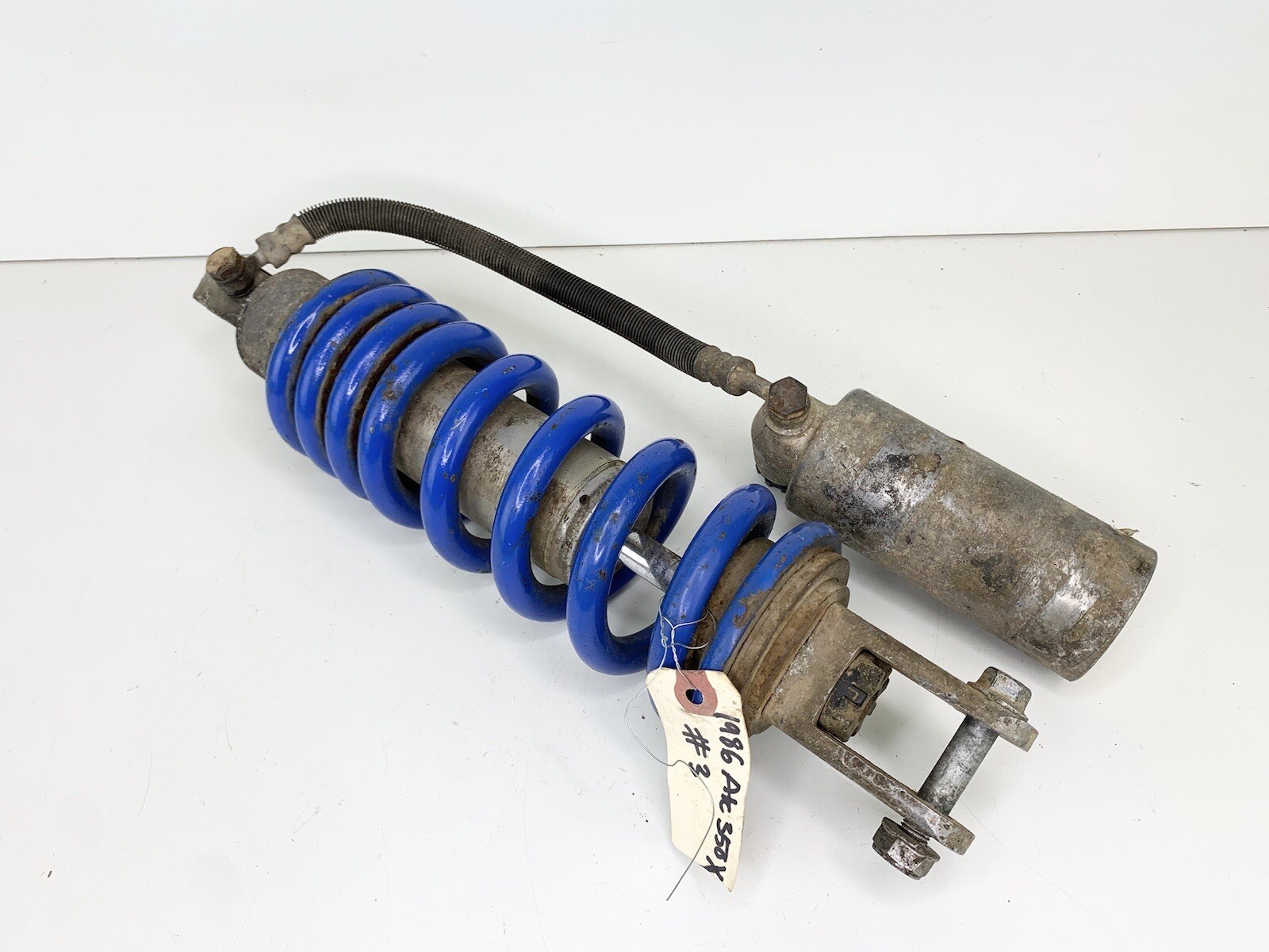 1985 1986 Honda ATC350X Atc 350x Rear Shock Spring Coil Reservoir ...
