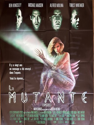 Affiche cinéma LA MUTANTE 120x160cm Poster / Natasha Henstridge ...