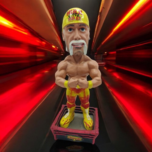 Hulk Hogan WWE WWF Mini Bobble Head Bobblehead Hollywood 2002 Rumble ...