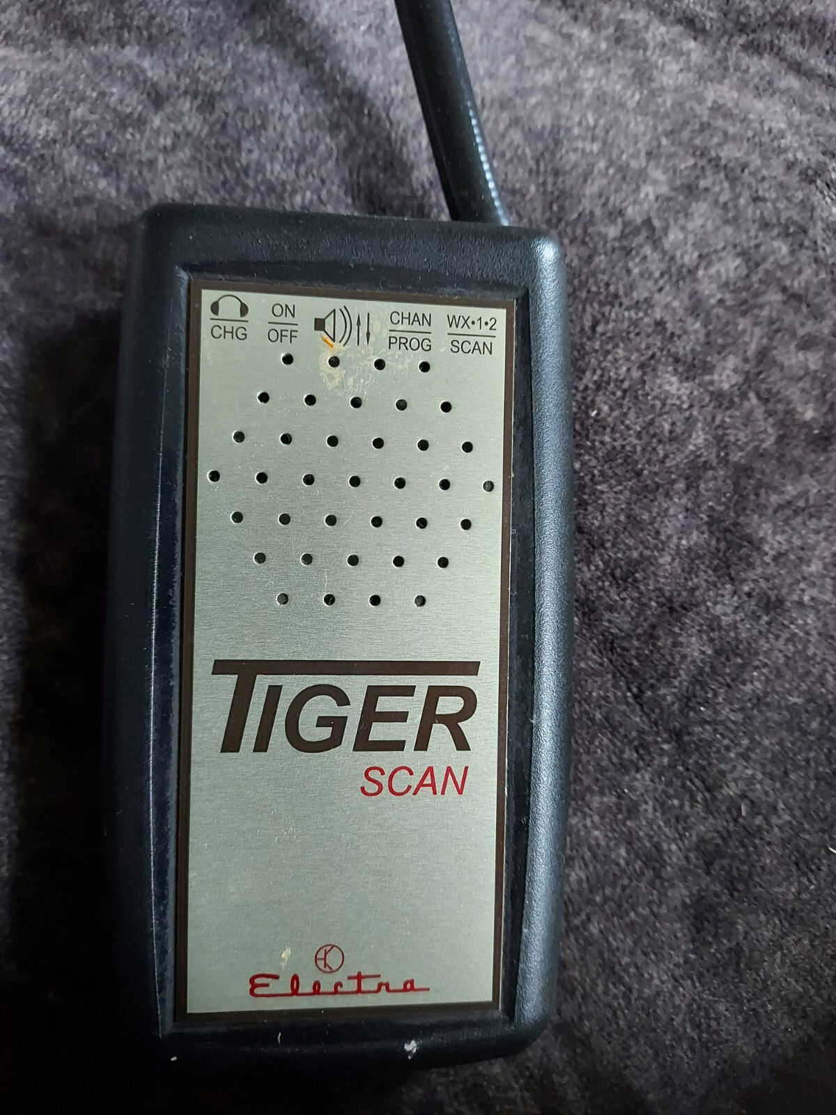 Rare Electra Tiger Scan 2 Channel VHF Scanner. | eBay