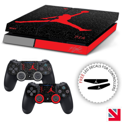 Jordan PS4 Skin Decal Vinyl Console Wrap | eBay UK