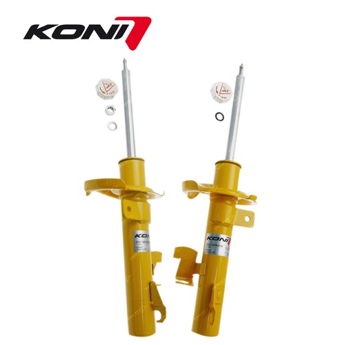 2 x Front KONI Sport Adjustable Shock Absorbers for Ford Focus 2004 ...