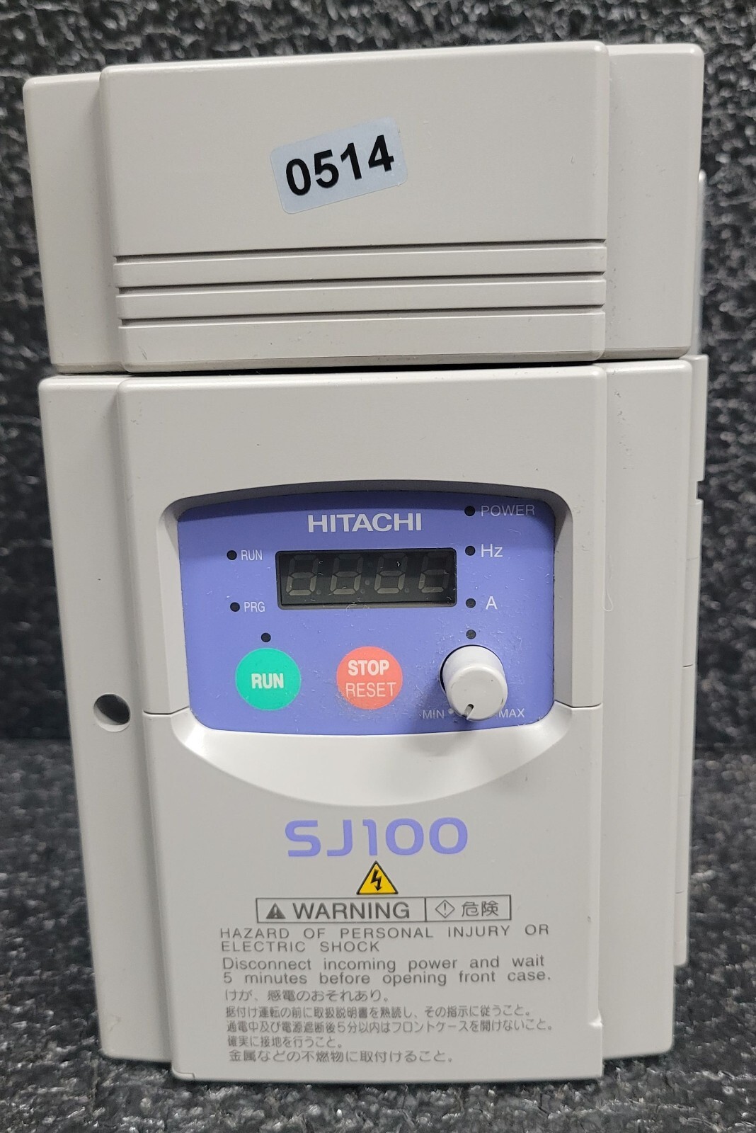 Hitachi Sj100 Inverter Sj100-037lfu 5hp 3.7kw 200-240v for sale online ...