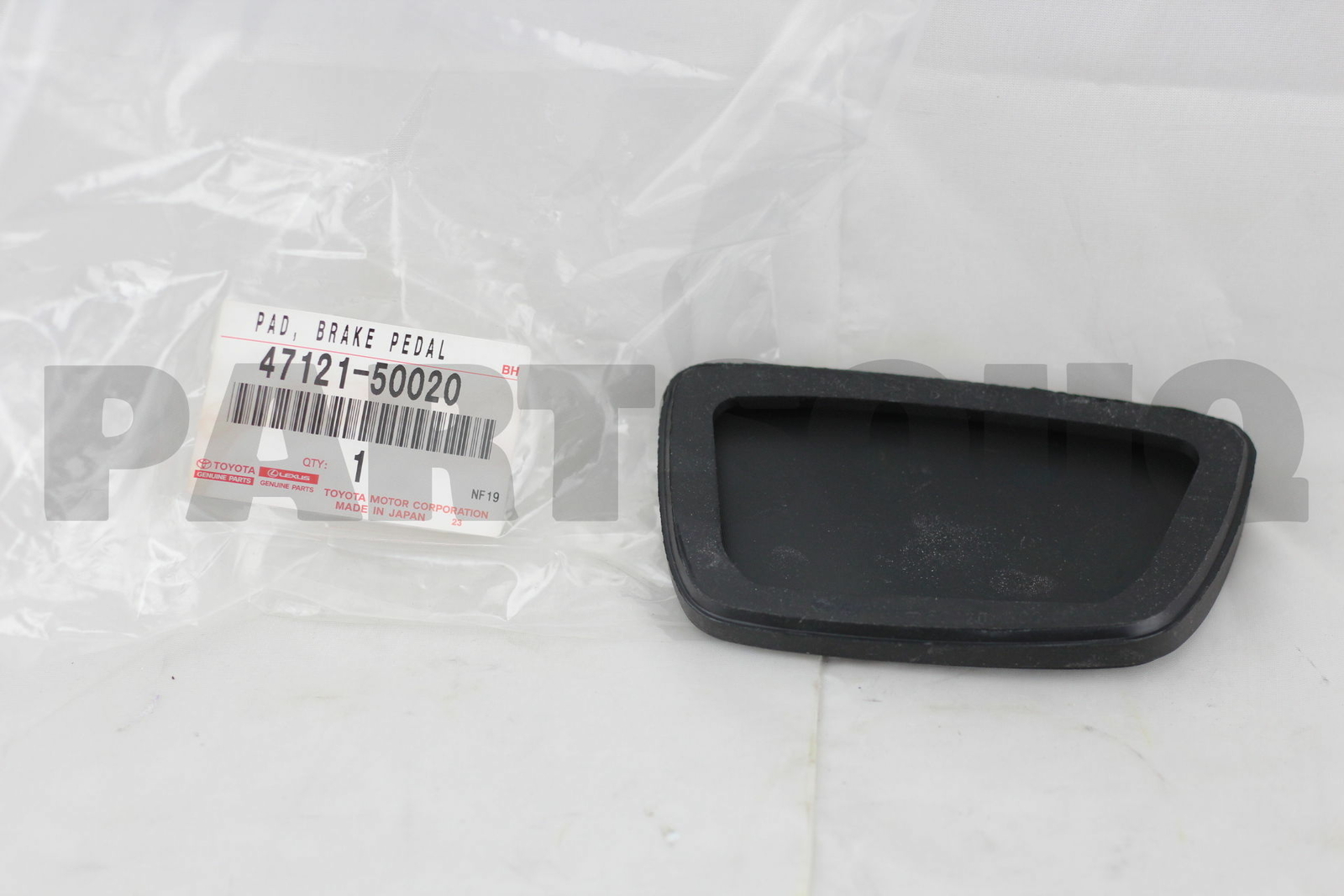 4712150020 Genuine Toyota PAD, BRAKE PEDAL 47121-50020 | eBay