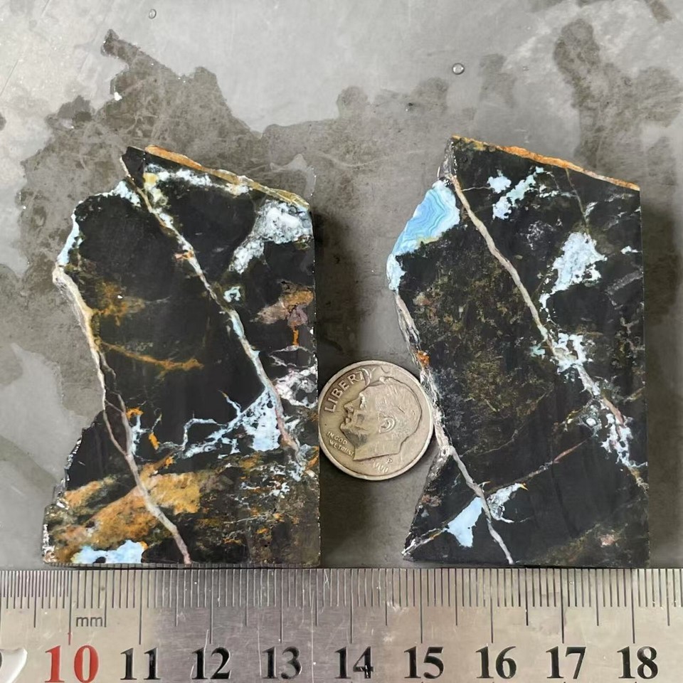 Natural Bamboo Mountain Hubei White Turquoise Rough Rock Mineral Slab ...