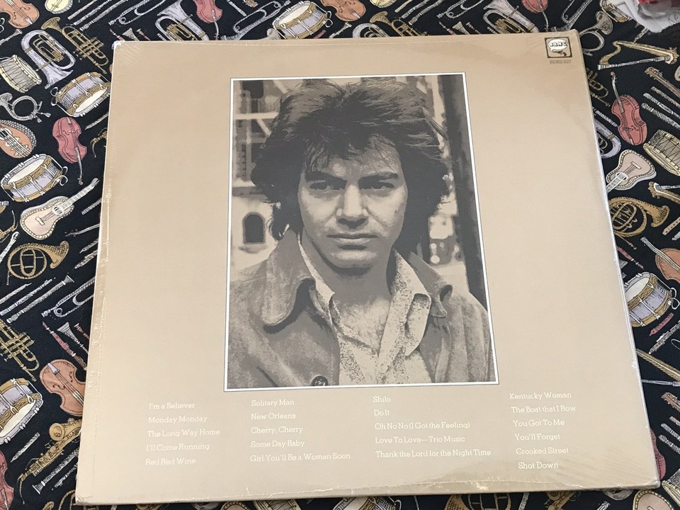 NEIL DIAMOND - DOUBLE GOLD LP - SEALED 1973 STEREO BANG BDS2-227 - F/S ...