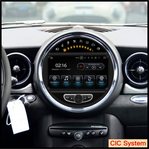 CarPlay Radio for Mini Cooper CIC R55 R56 R57 R58 R59 R60 R61 8in Touch ...
